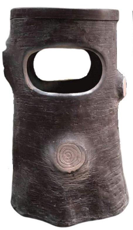 Tree Trunk Dustbin – ChhajedGarden.com