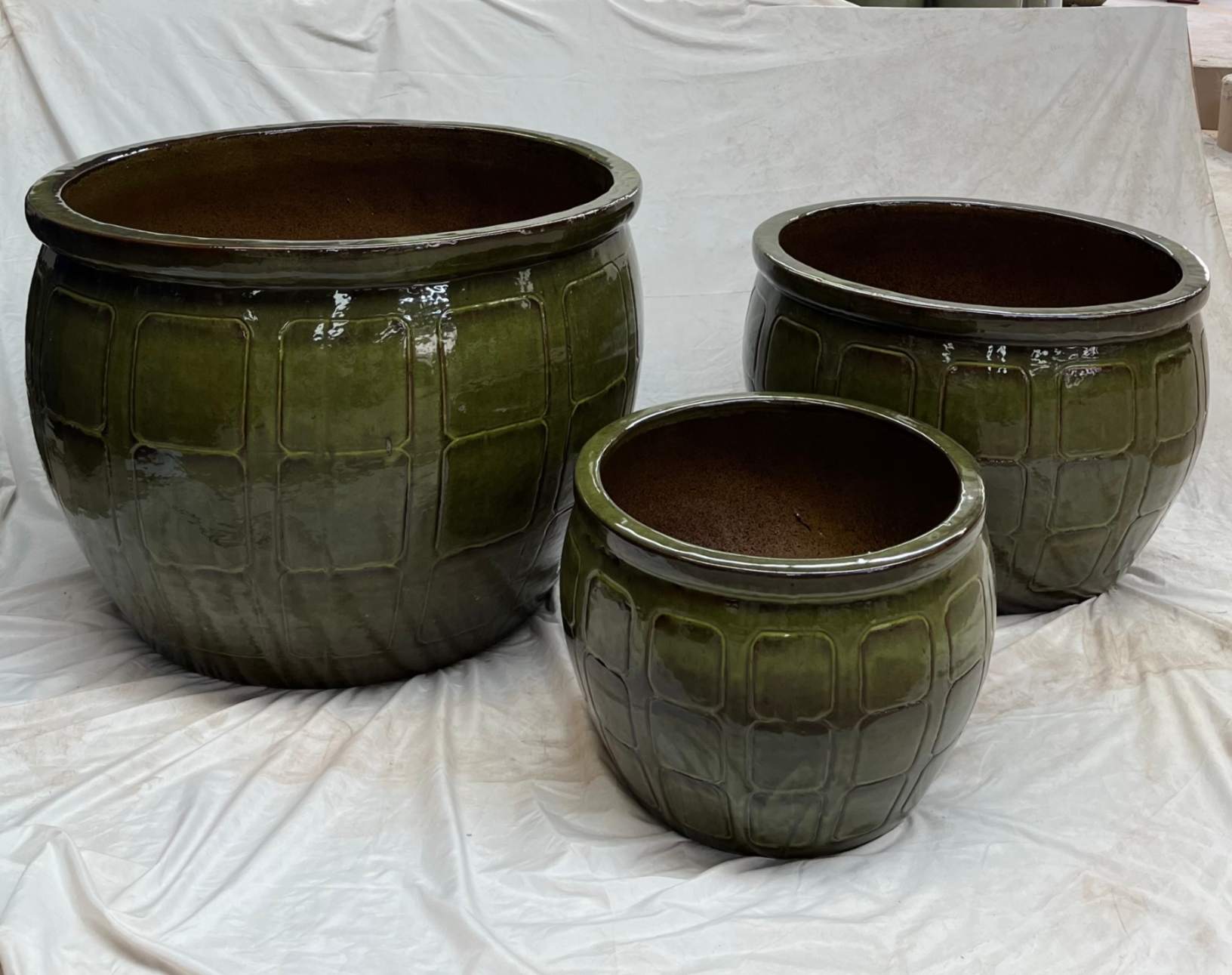 Stylish Green Ceramic Pots for Home & Garden | Durable Indoor & Outdoor ...