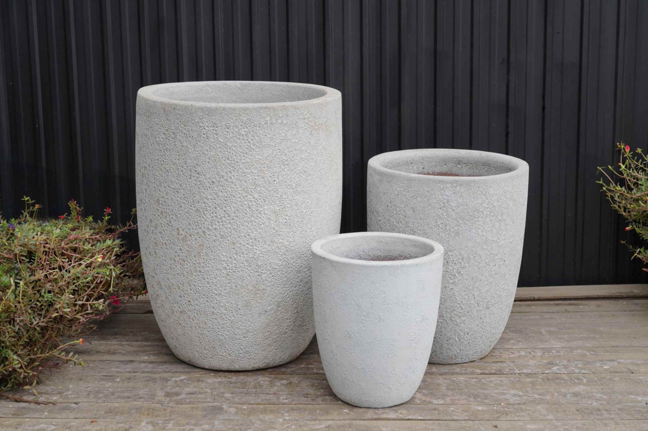 Buy Elegant White Ceramic Planters Set | Round Pots for Indoor ...
