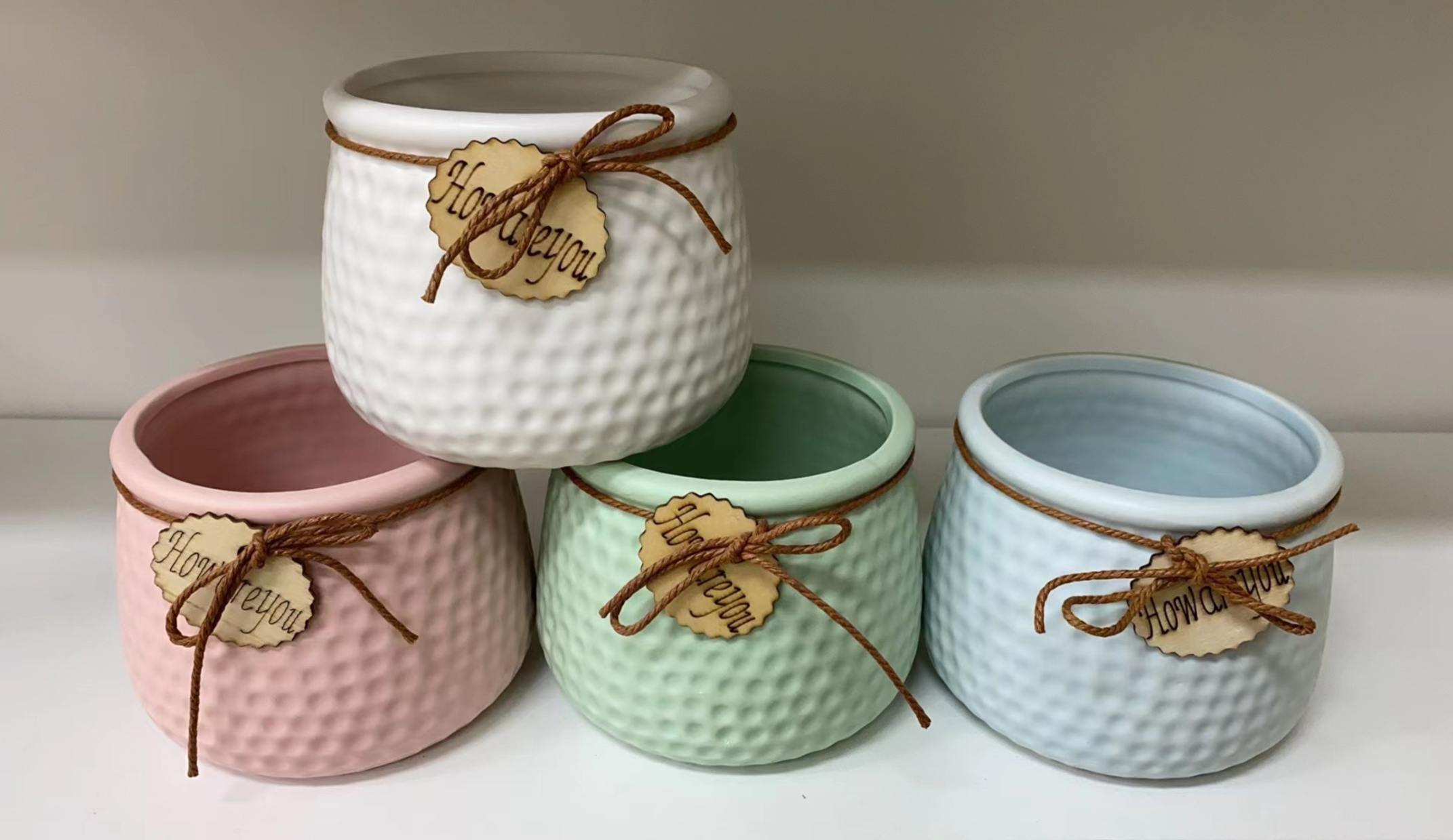 Decorative Ronda Ceramic Planter - Perfect for Home & Garden Use ...