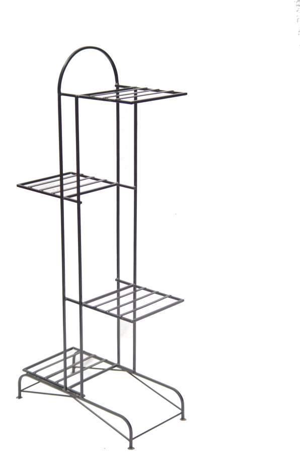 Wrought Iron 4 Pots Stand (Zali) – ChhajedGarden.com