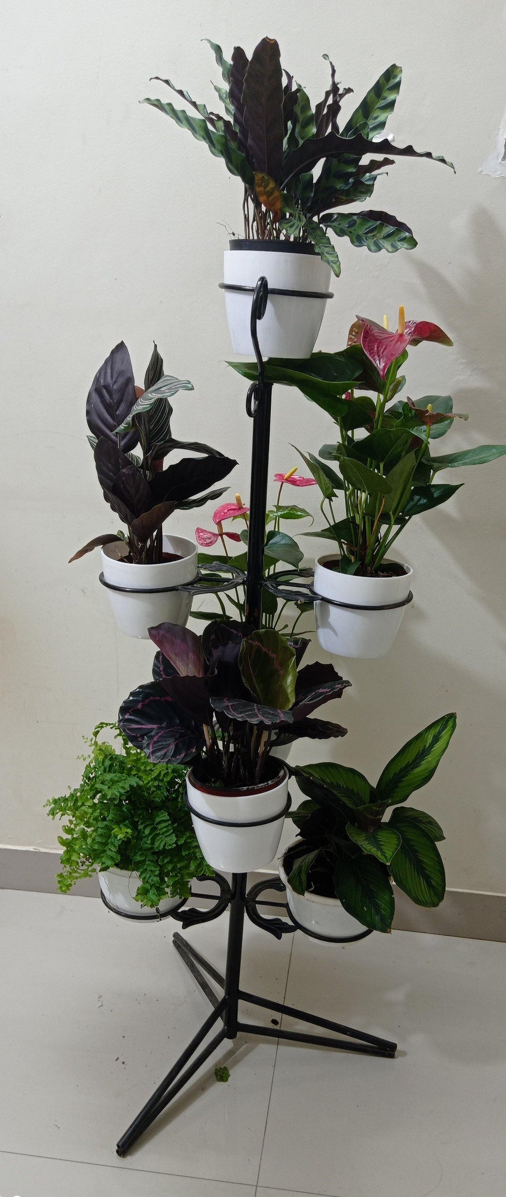 Pot Plant Stands: High-Quality Wrought Iron Designs | ChhajedGarden ...