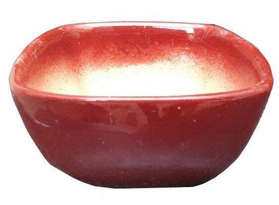 Small Square Ceramic Pots, Light Brown (Pack of 3) – ChhajedGarden.com