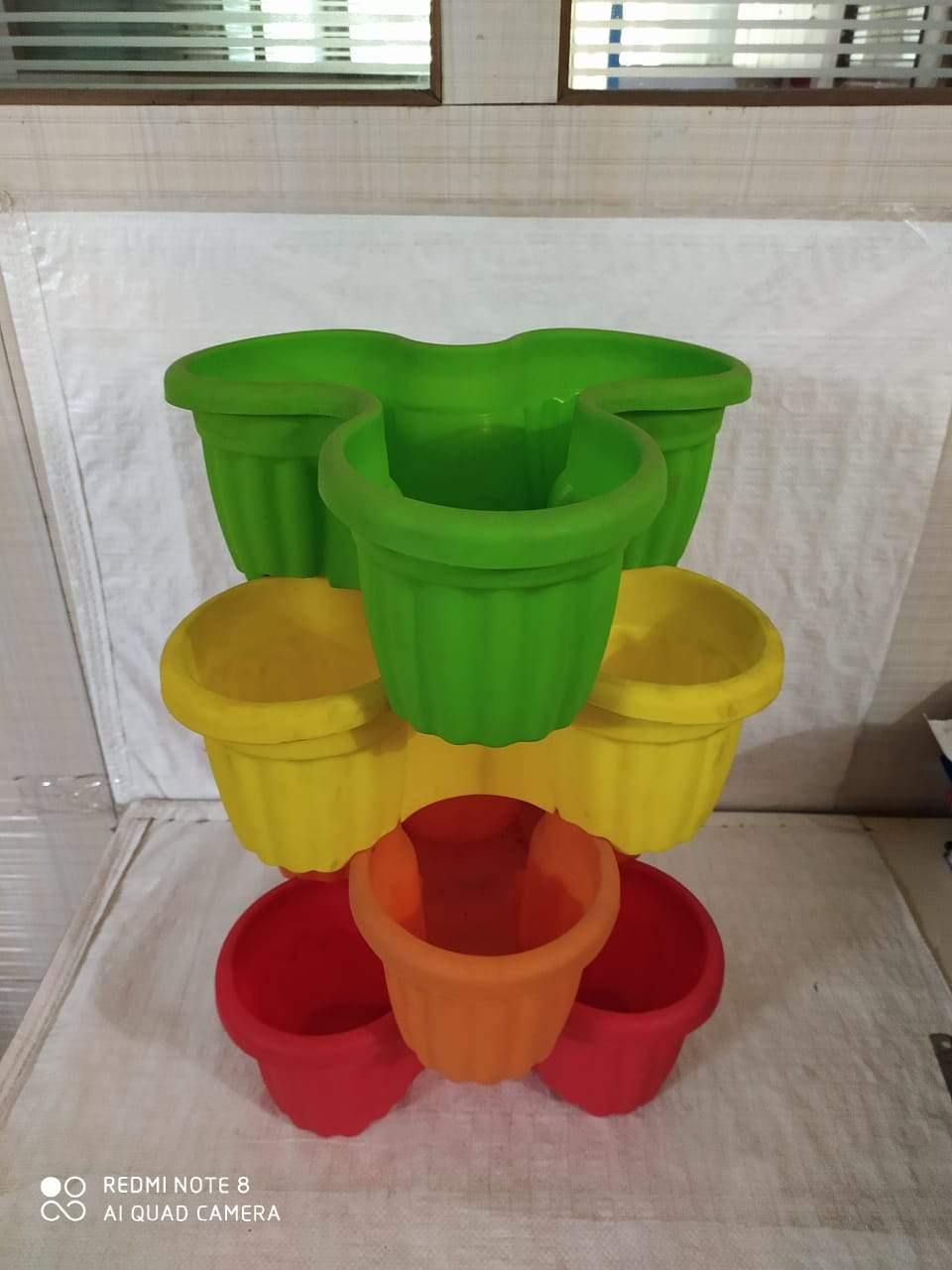 Vertical Flower Tower Pots , Stack a Pot , Stacking Pots ...
