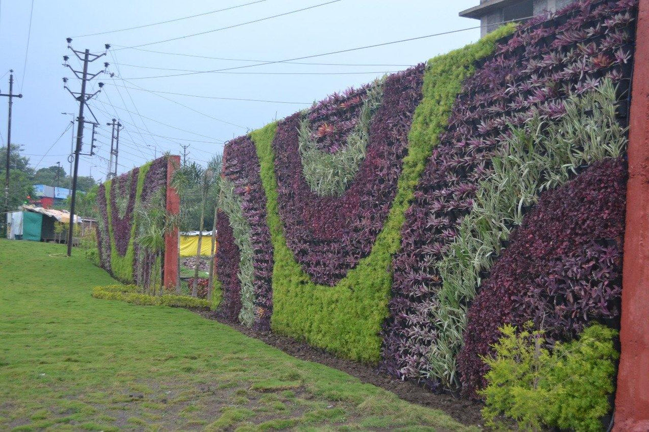 Vertical Wall Garden Model Vertigrow, Black (1 Frame + 3 Pots ...